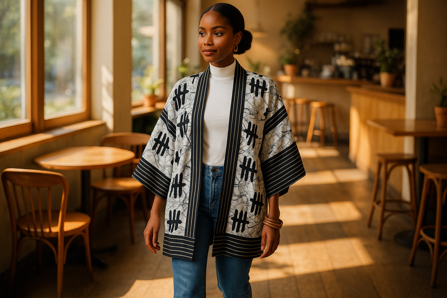 How to Style Your Ankara Kimono for Every Occasion